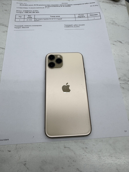 Iphone 11 pro 256 gold