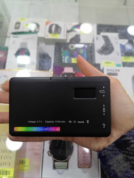 RGB свет Apexel, мобилографии, видеосвет с аккамулятором