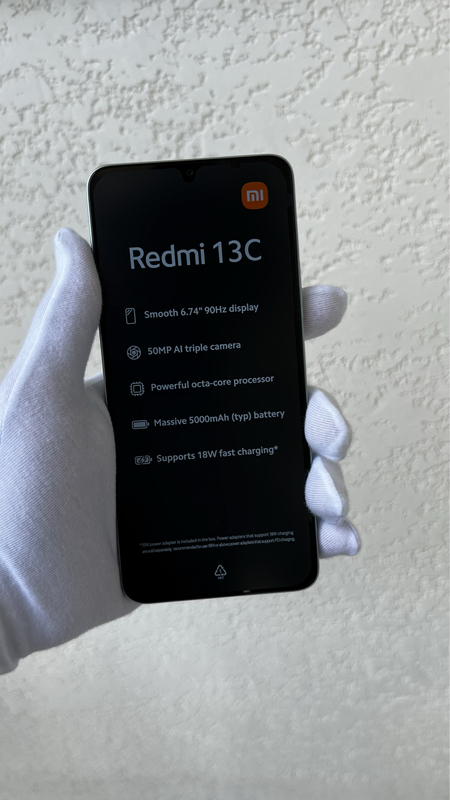 Redmi 13C Global 4+2/128 gb yangi, new, 1 yil garantiya