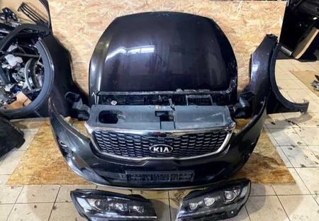 Kia  sorento  радной завадской цвет кузов детали