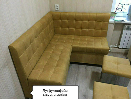 Ошхонага заказ билан юмшоқ диван угалоклар ясаб берамиз