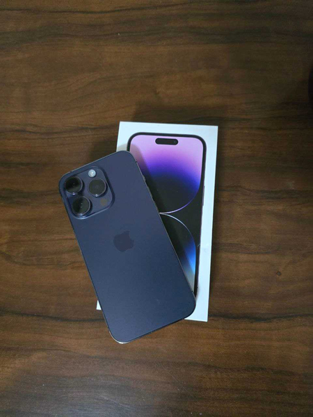Iphone 14pro purple 128gb