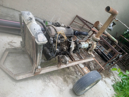 Mashina motoridan suv nasos