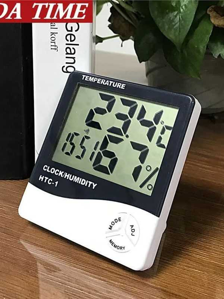 Сертификат, Термометр, Гигрометр, измеритель влажности HTC-1, HTC-2