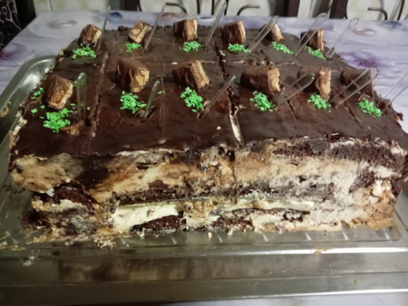 Napalyon Snikers tort tayyorlaymiz Toshkent dostavka bor