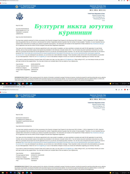 (GREEN CARD DV2025)  Регистрация в визовой лотерее Green Card  DV-2025