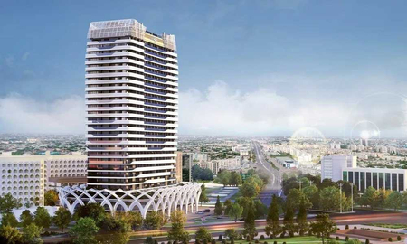 ;Diqqat Shahar markazidan Premium klassdagi xonadon U-Tower 1/34м2