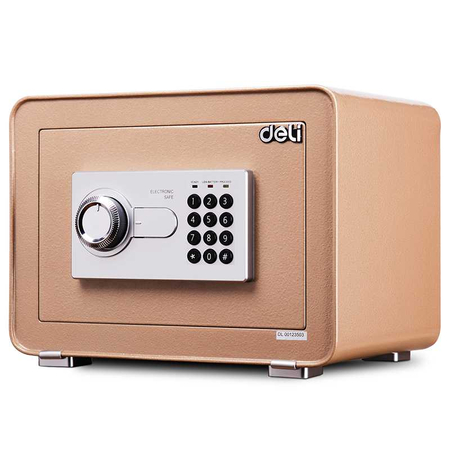 Сейф 4082 Deli 13кг 260/350/250.