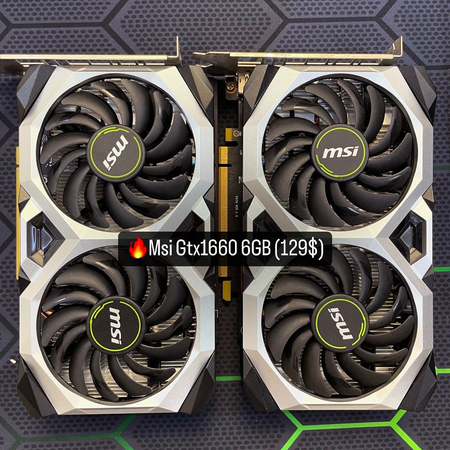 MSI Venus GTX1660 6GB 192bit