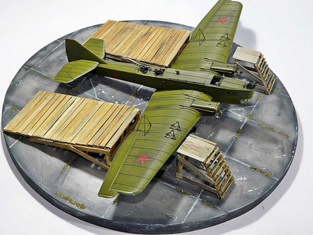 Сборная модель самолета ТБ-1 (MicroMir, 1/72)