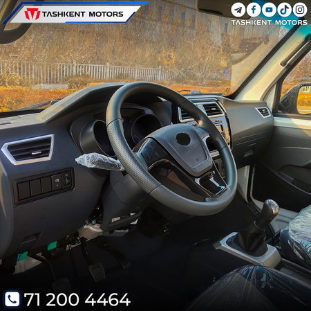 Tashkent Motorsdan TM1 Evro 5 1 kabina tayyor gruzavoy