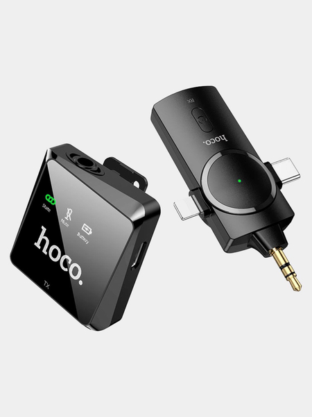 Mikrafon petlichka Hoco S31 3in1 universal микрафон петличка универсал