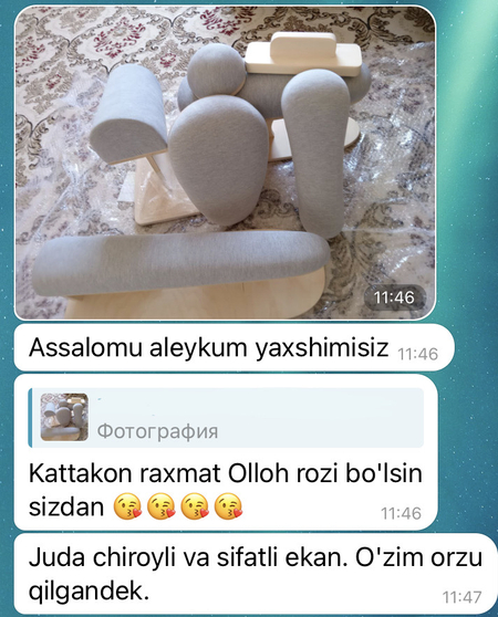 Kolodkalar, dazmol qilishda yordamchi uskunalar, v nalichii vse