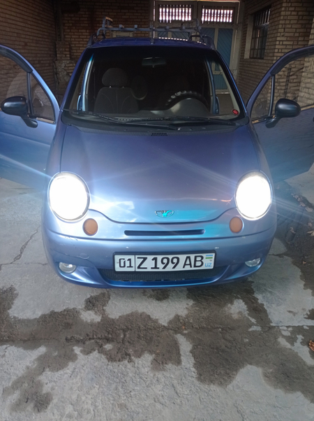 Daewoo Matiz blue