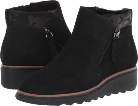 Clarks, Sharon Ease. Кожаные ботинки из США. Оригинал. Разм 39.