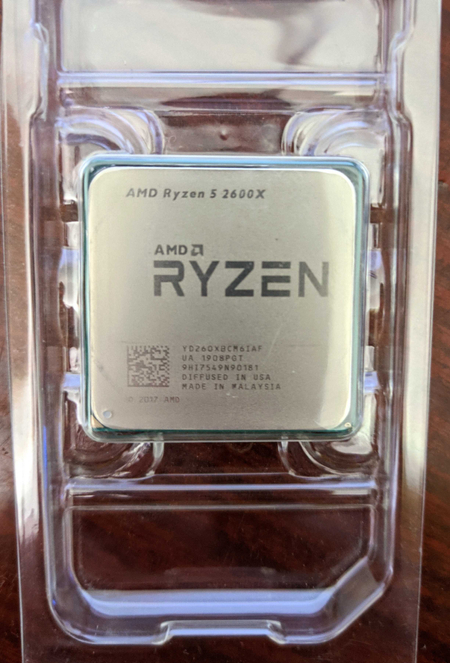 Процессор Ryzen 5 2600x