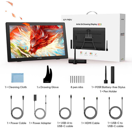 Новинка! Графический планшет с экраном Xp-Pen Artist 24 FHD Last Gen