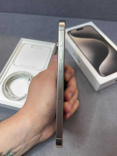 iPhone 15 Pro Max 256gb Natural Titanium 100%