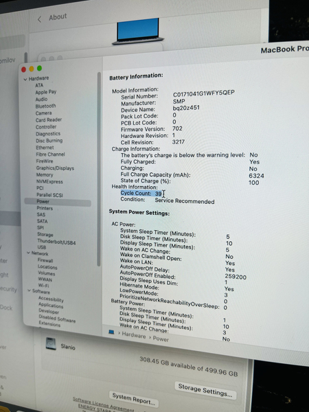 Macbook Pro 2017 15inch, 512gb SSD, Core I7