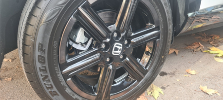 Диски и шины новые Black Edition от HONDA En:S1 17r
