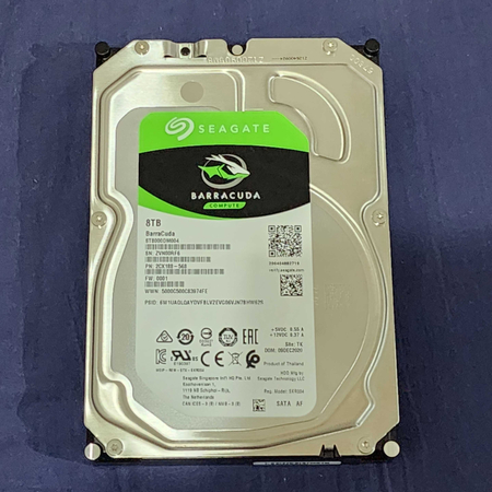 HDD 8TB Seagate BARRACUDA, жесткий диск