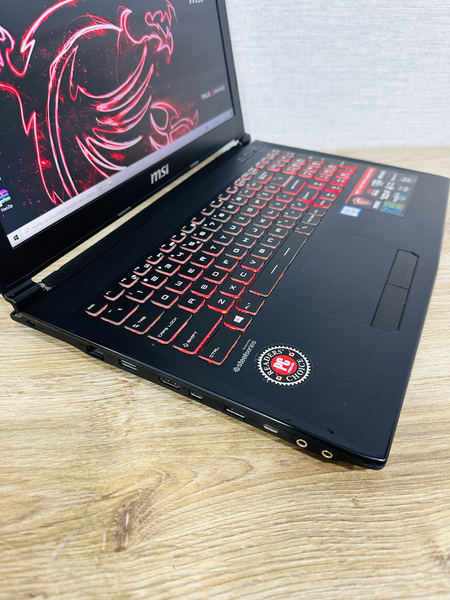 MSI i7-8 Ядерный+GTX1060 Мощный Геймерский ноутбук с Гарантией