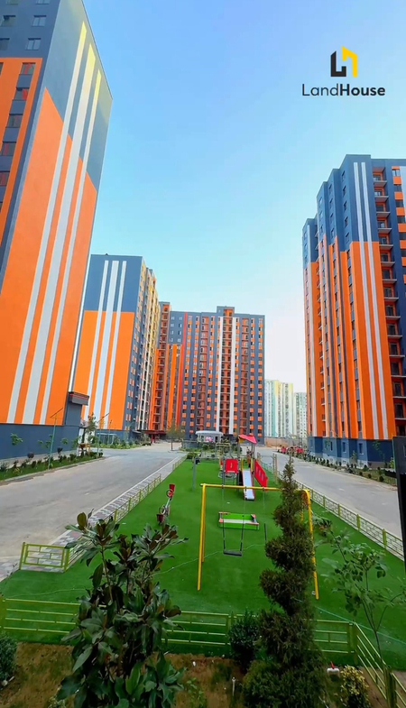 Янги-Дархон-2. Новостройка. 3 хона 7-этаж 80м².