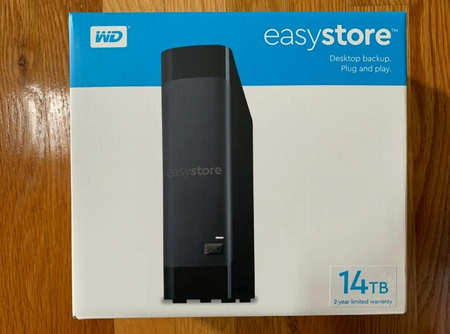 Western Digital easystore 14TB 3.5