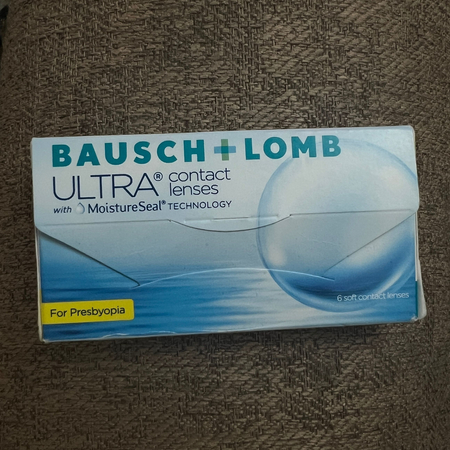 Bausch+Lomb Ultra Контактные линзы -6,25 для пресбиопии