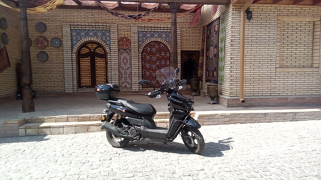 150cc benzin Tank Scooter yangi