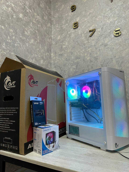 Игровой кейс 10 ядерный / GTX 1060 6gb / 512 gb Nvme Lexar / 16gb DDR4
