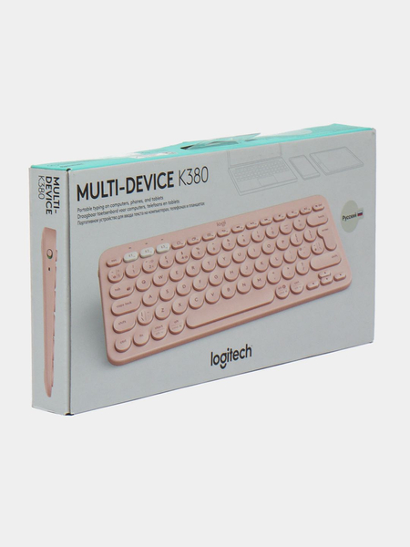 Беспроводная Bluetooth клавиатура Logitech k380
