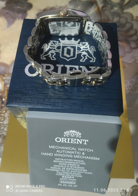 Шикарные часы orient