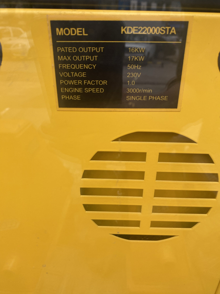 Dizelniy generator 16 17 kw ARNPOWER