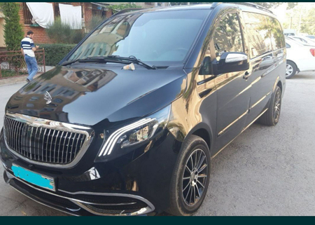 Mersedes maybach fargo'na shahrida qirol