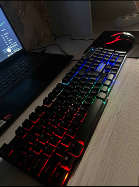 T-Wolf TF200 o\\\'yin klaviaturasi va sichqonchasi komplekt