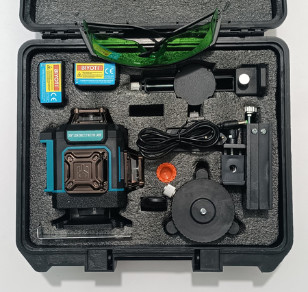 Лазерный уровень lazerniy uroven biyoti lazir 4D. 360G. 2024 yil.