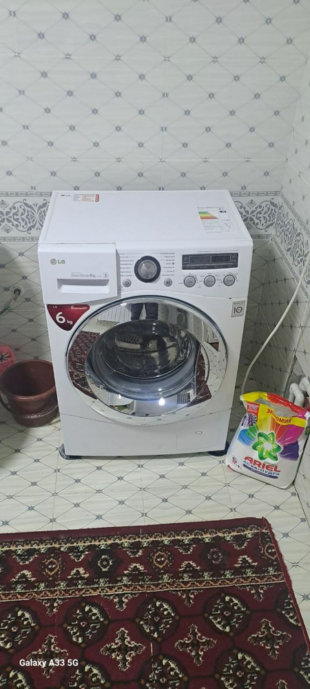 Kir mashinalar sotiladi avtomat LG 6kg Artel 6kg