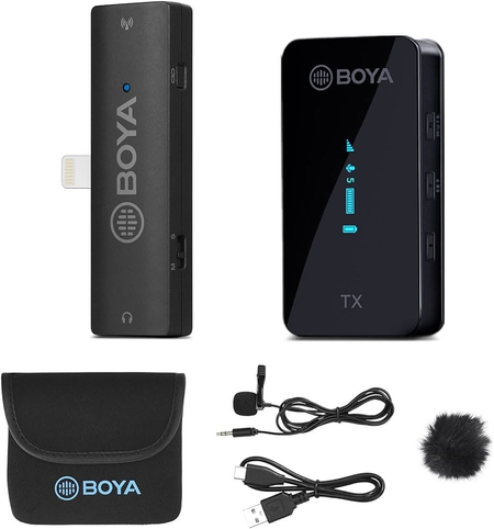 BOYA BY-XM6-S3 профессиональный беспроводной микрофон для iPhone
