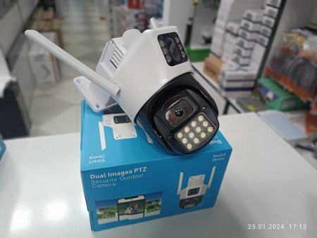 4G WiFi  Kamera PTZ V380 PRO уличная камера наблюдения, с SIM-картой