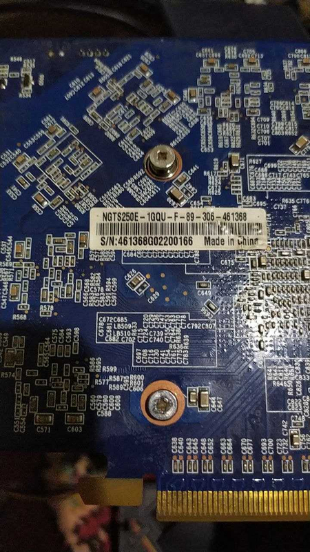 видеокарта GTS 250