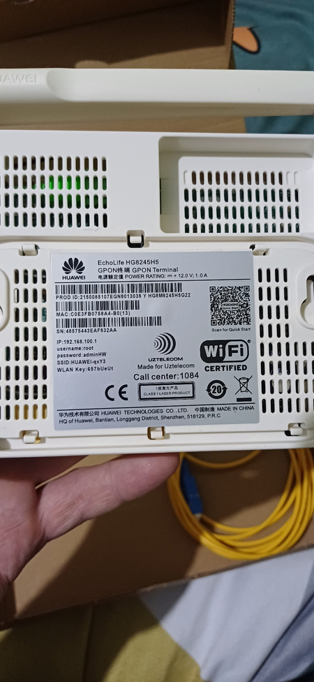 Uztelecom wi fi router