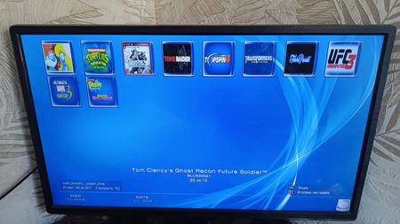 Ps3 slim 500gb +80 игры