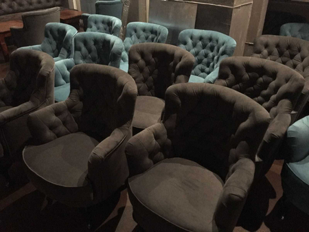 Restoran va kafelar uchun yumshoq mebellar. Zakazga!