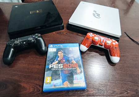 Playstation 4 slim 2 жойстик билан