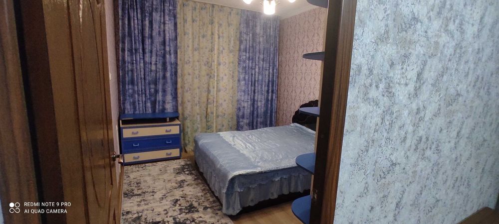 Продается двухкомнатная квартира в центре массиве Карасу1 рядом с Дуне
