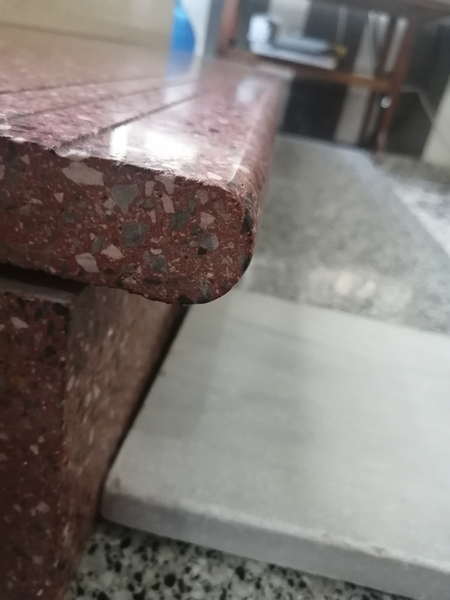 Aglomerat zinalar, 5 xil rangi bor