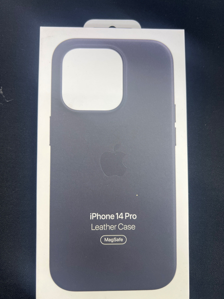 Оригинальный силиконовый и кожаный чехол для Iphone 14 pro