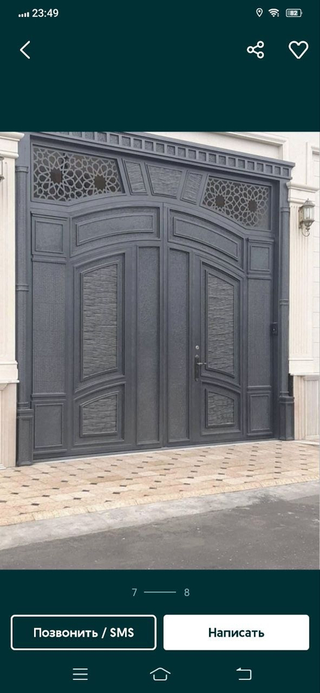 Barcha turdagi temir darvozalar