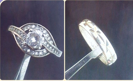 Колечки серебро 925